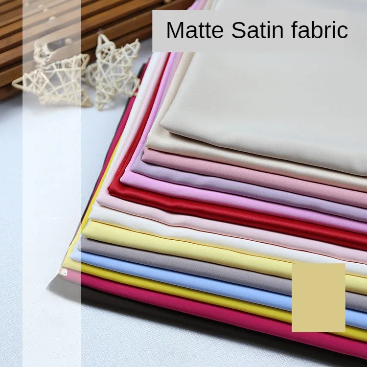 Opaque-Thick-White-Satin-Fabric-By-The-Meter-for-Wedding-Dress-Hanfu ...