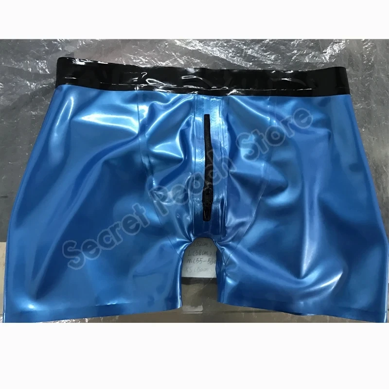 B-xer-de-goma-de-l-tex-para-hombre-ropa-interior-Sexy-con-cremallera-en ...