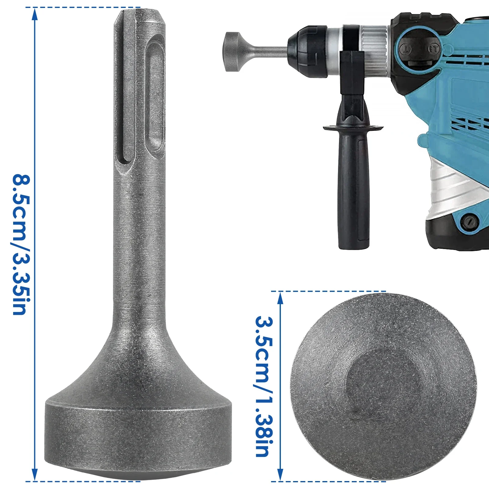 Ground-Rod-Driver-Heavy-Duty-SDS-Plus-T-Post-Ground-Rod-Driver-Tool ...