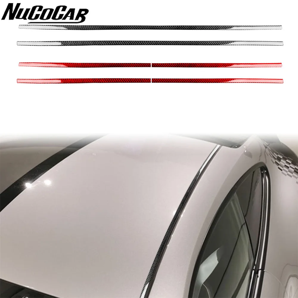 For Porsche 911 992 Carrera 2019-2024 Carbon Fiber Roof Side Panel Trim ...
