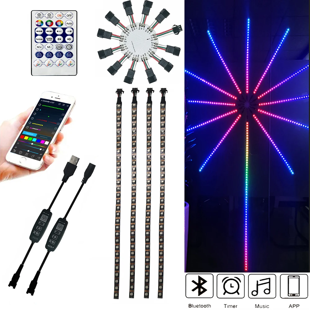 Strips Led Lights Fireworks | Addressable Led Controller | Led Light ...