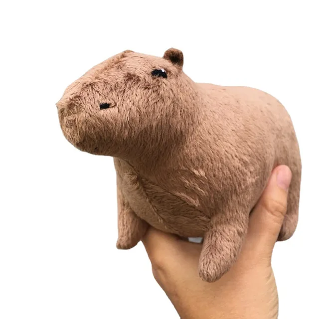 33cm Simulation Capybara Plush Toy Kawaii Capybara Stuffed Doll Soft ...