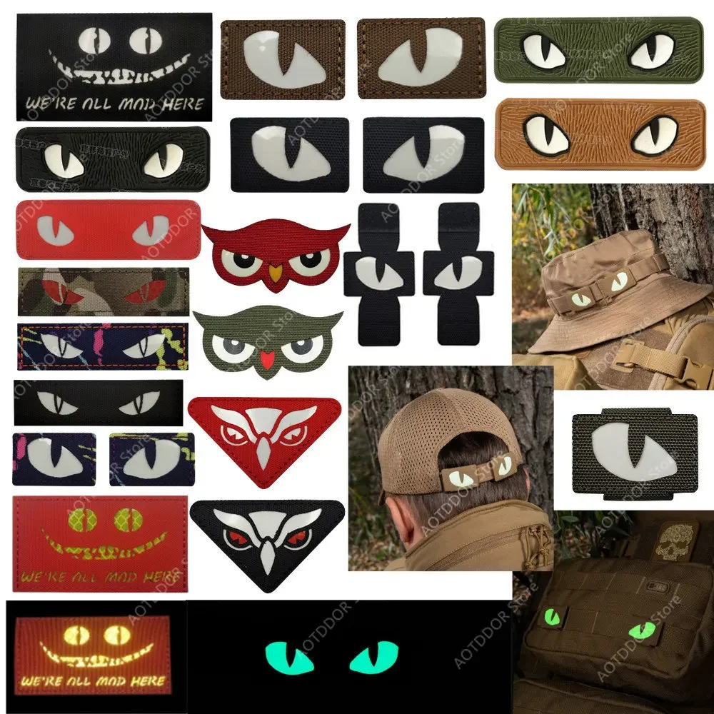 Eagle-Tiger-Eye-Hook-Loop-Tactical-Glow-in-the-Dark-Battle-Magic ...