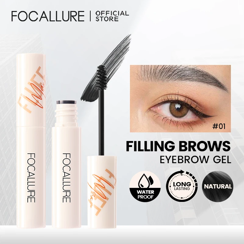 FOCALLURE-Waterproof-Natural-Eyebrow-Gel-Quick-drying-Eye-Brow-Wax-Soap ...
