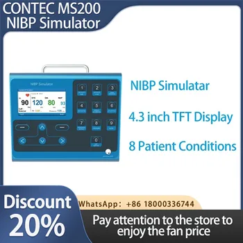 CONTEC MS100 MS200 MS400 SPO2 PR NIBP ECG IBP TEMP Simulator Biomedical ...