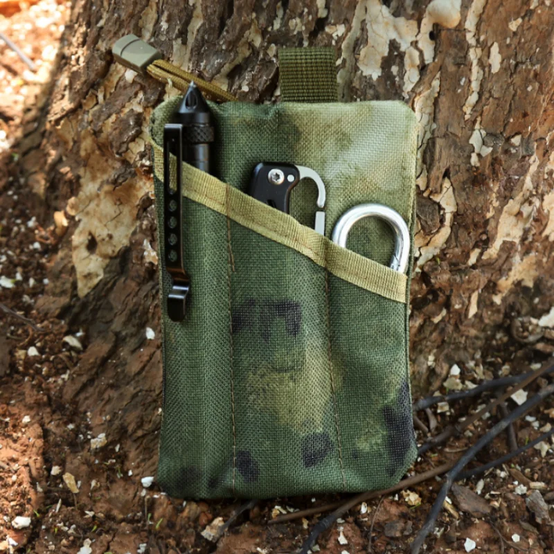 Outdoor Sports Camouflage Belt Bag Tactical Coin Purse Tactical Running ...