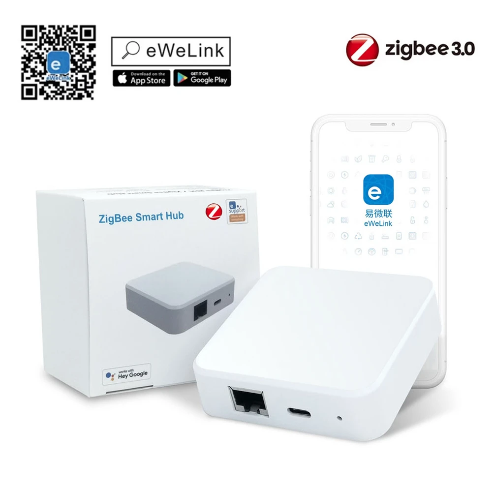 Zigbee3.0 Ewelink Smart Ethernet Bridge Gateway Hub Zb-gw03 Zigbee Products Can Be Flashed With ...