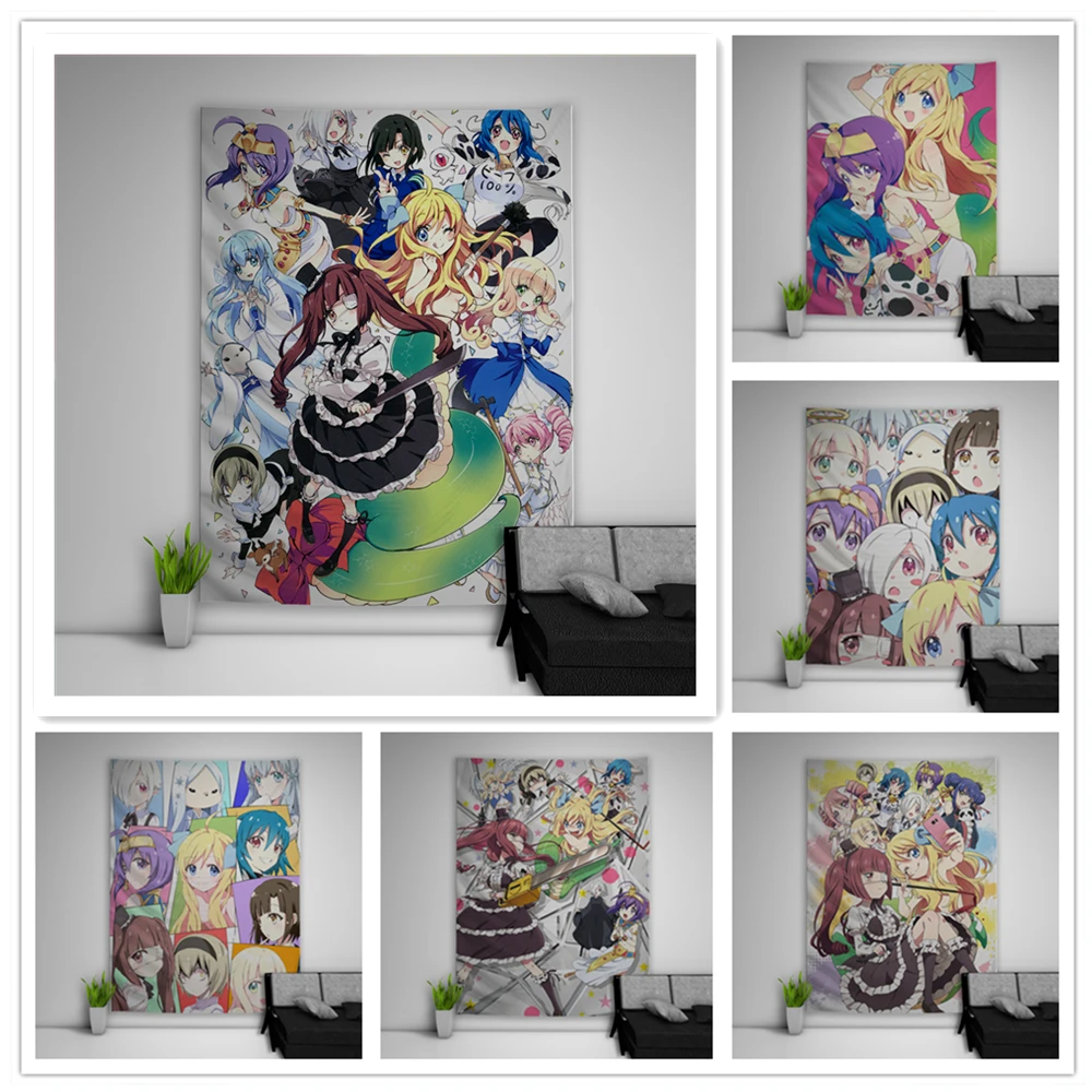 Jashin-chan-Dropkick-Canvas-Painting-Cartoon-Anime-Posters-Prints-Wall ...