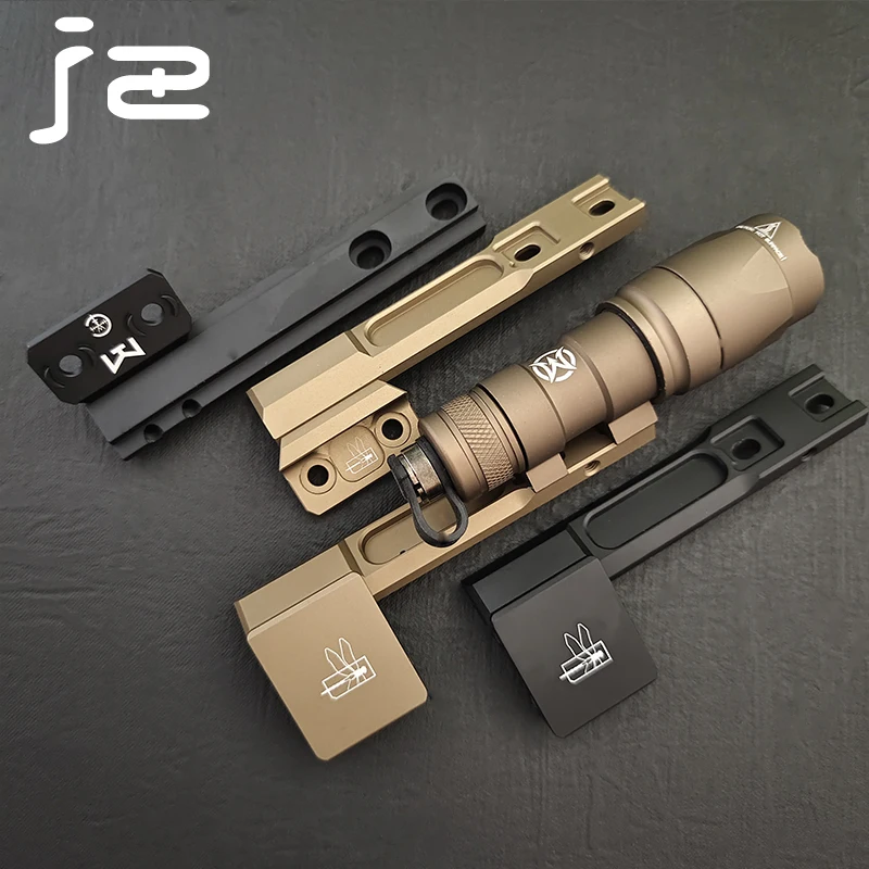 Tactical-Mlok-Keymod-Rail-Longbar-Shortbar-Lights-Mount-M300-M600 ...