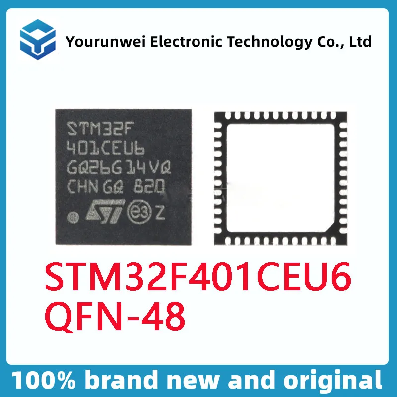 New-original-STM32F401CEU6-QFN-48-ARM-microcontroller-MCU-IC-chip ...
