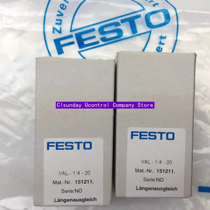 VAL-1ชดเชยความยาว Festo ของแท้ใหม่8-10 151210 VAL-1/4-20 151211