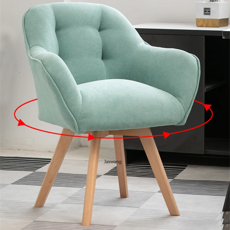 Simple Office Chairs Home Comfortable Chair Student Fabric Swivel Chair ...