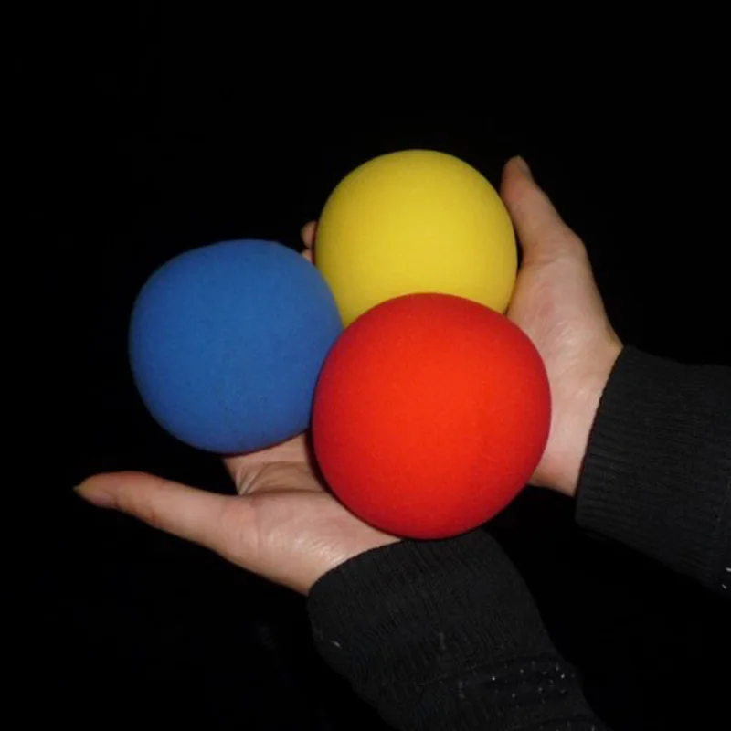 10pcs-Super-Soft-Sponge-Ball-Dia-8cm-Red-Blue-Yellow-Magic-Tricks-Jumbo ...
