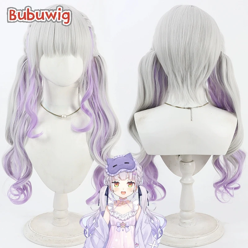 Bubuwig Synthetic Hair Murasaki Shion Cosplay Wigs Virtual YouTuber ...
