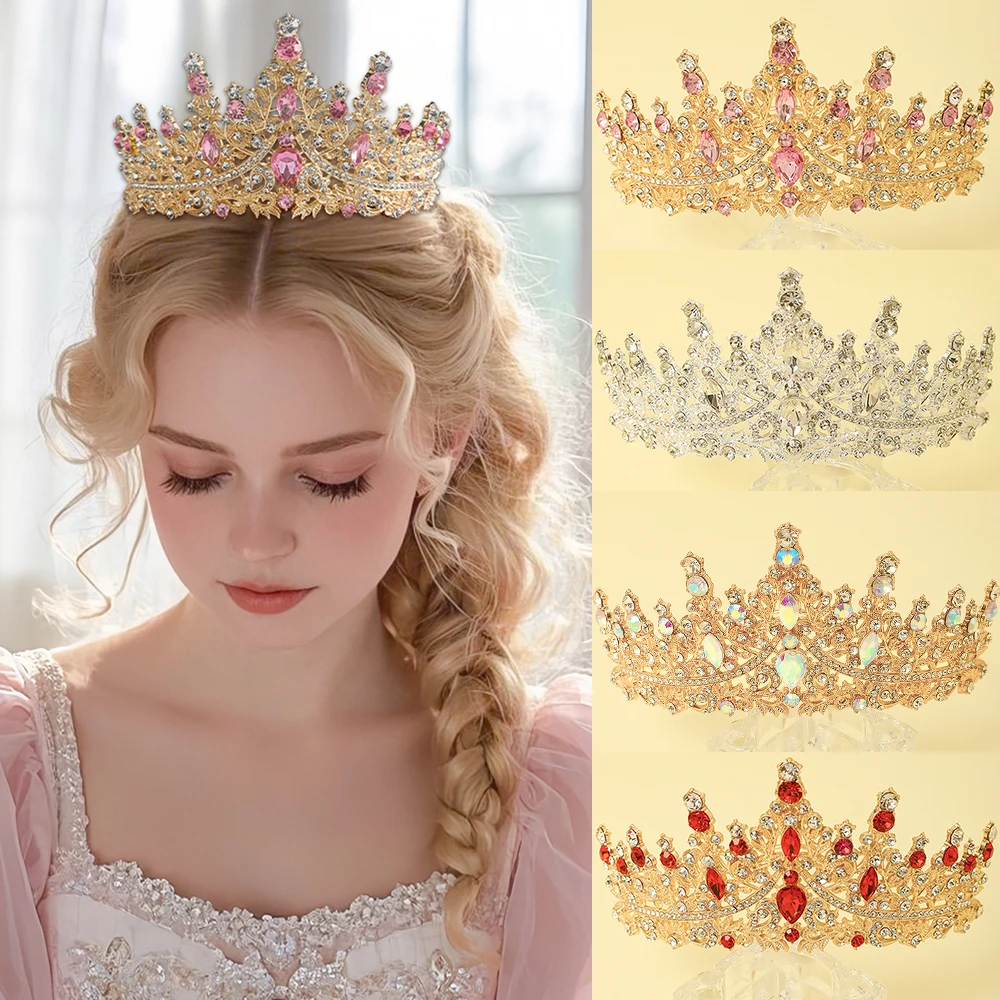 1 Piece of Multi-Color Crown Headband Suitable for Girls to Wear at ...