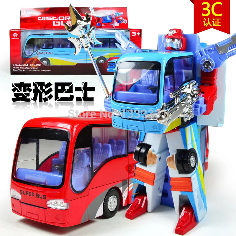 Robot Transformer Bus | Bus Transformation | Transform Toys | Auto ...