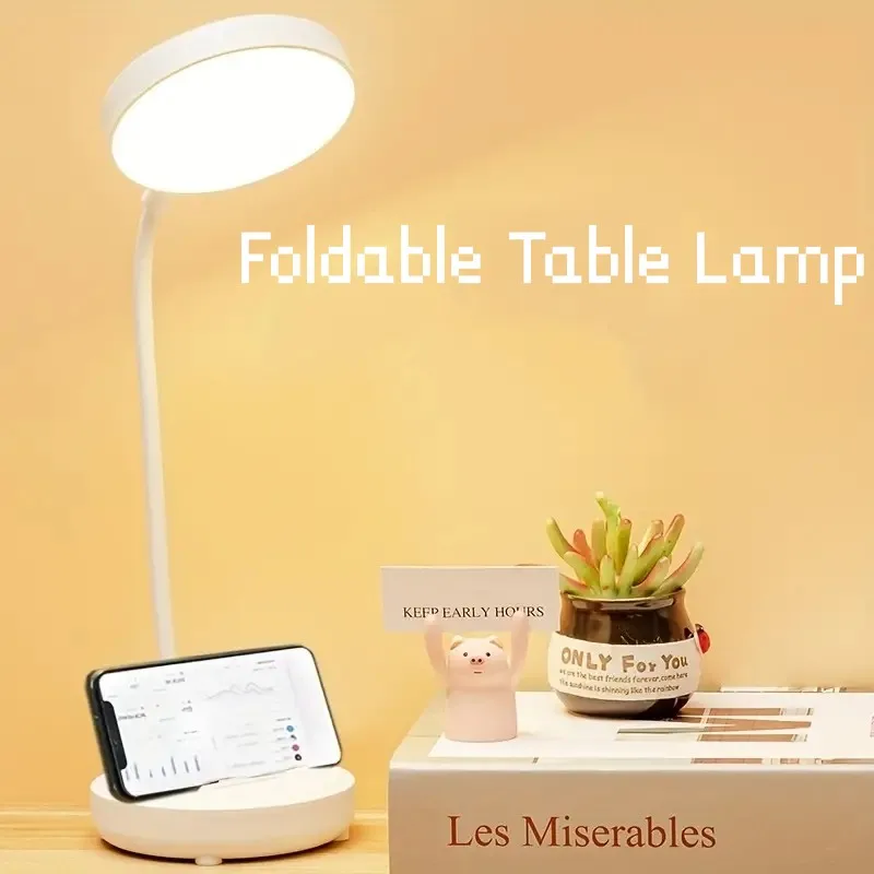Folding-LED-USB-rechargeable-study-reading-night-light-eye-protection ...