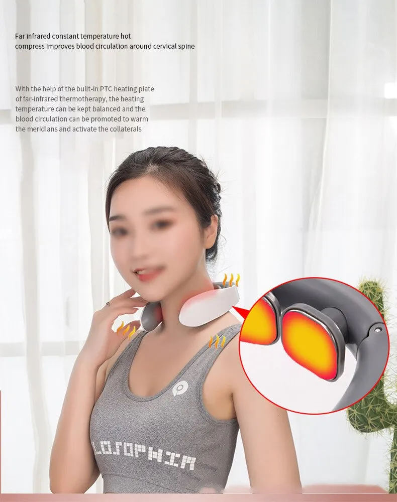 Machine de Massage pour le cou et les épaules, compresse chaude ...