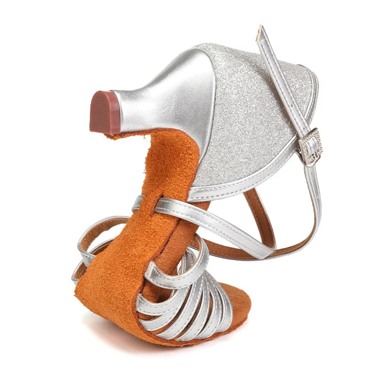 Woman Dance Shoes Latin Dance Shoes Practice Party Tango Salsa Sandals ...