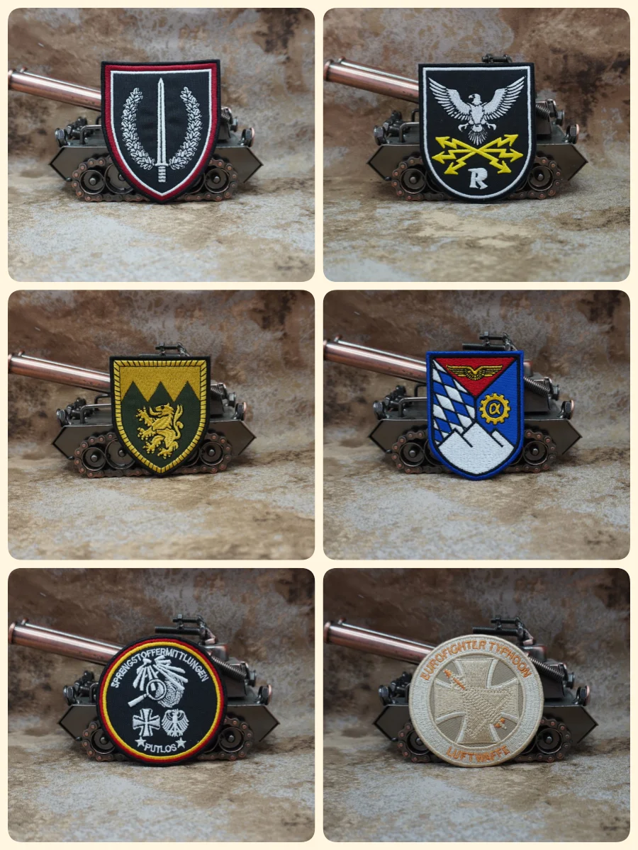 Bundeswehr tactical embroidery patches,exquisite and high-quality,used ...