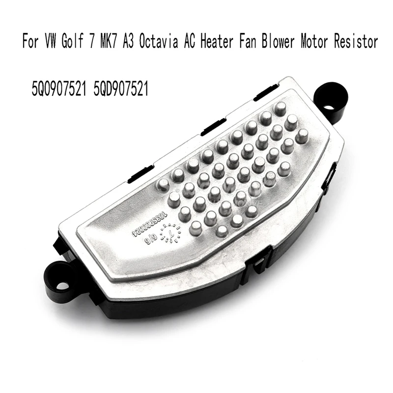 5QD907521-AC-Heater-Fan-Blower-Motor-Resistor-Air-Conditioning ...