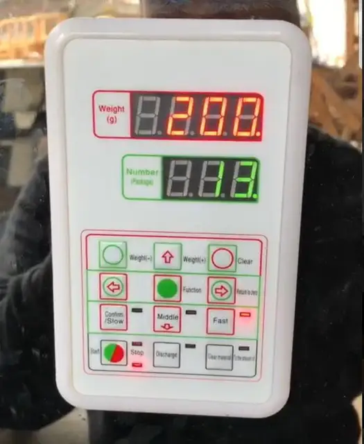 Control Panel For Racking Machine Tea Leaf Filler Powder Weighing And ...