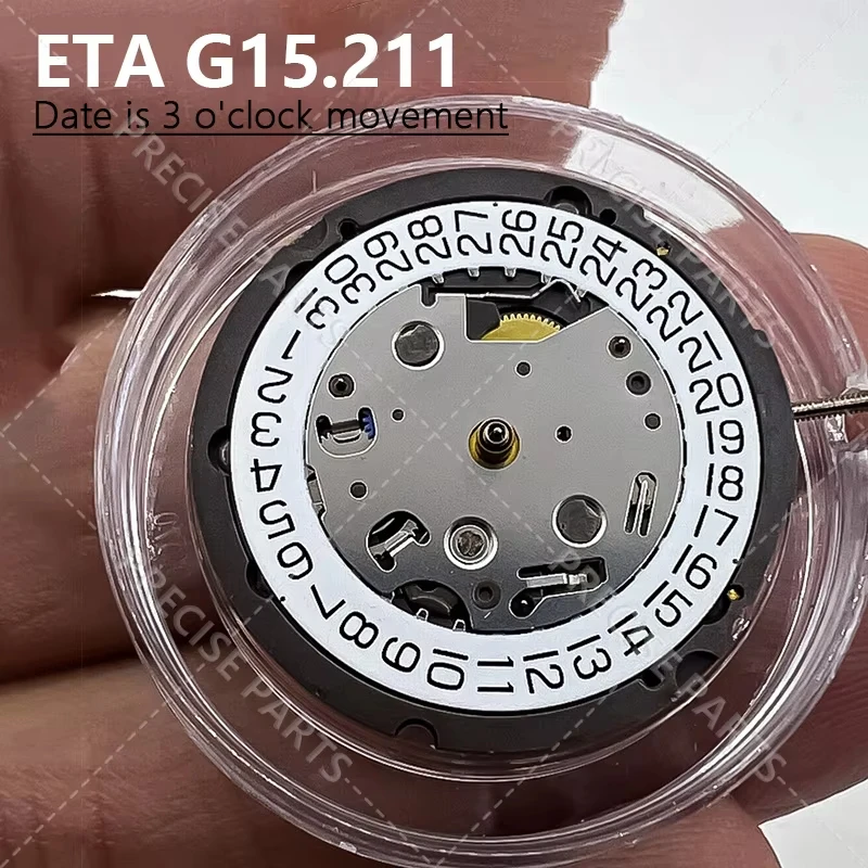ETA G15.211 Movement 6 Hands Watch Movement G15 211 Swiss Movement 30 ...