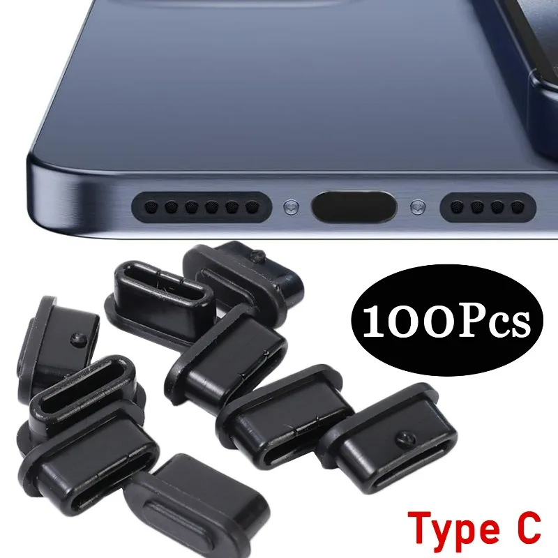 USB-Type-C-Port-Cover-Plugs-Plastic-Anti-Dust-Cap-Protectors-for-Iphone ...