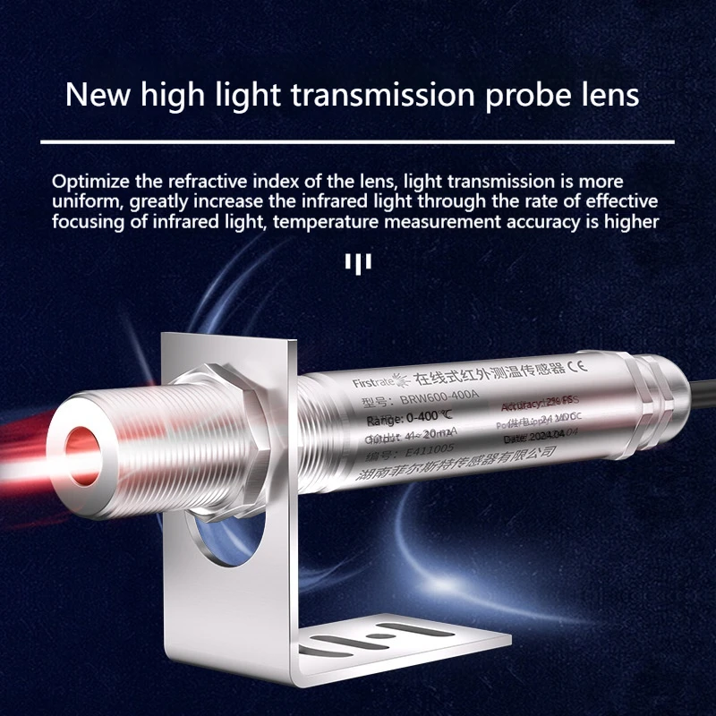 4-20ma-Output-Laser-Transmitter-Pyrometer-Non-Contact-Infrared ...