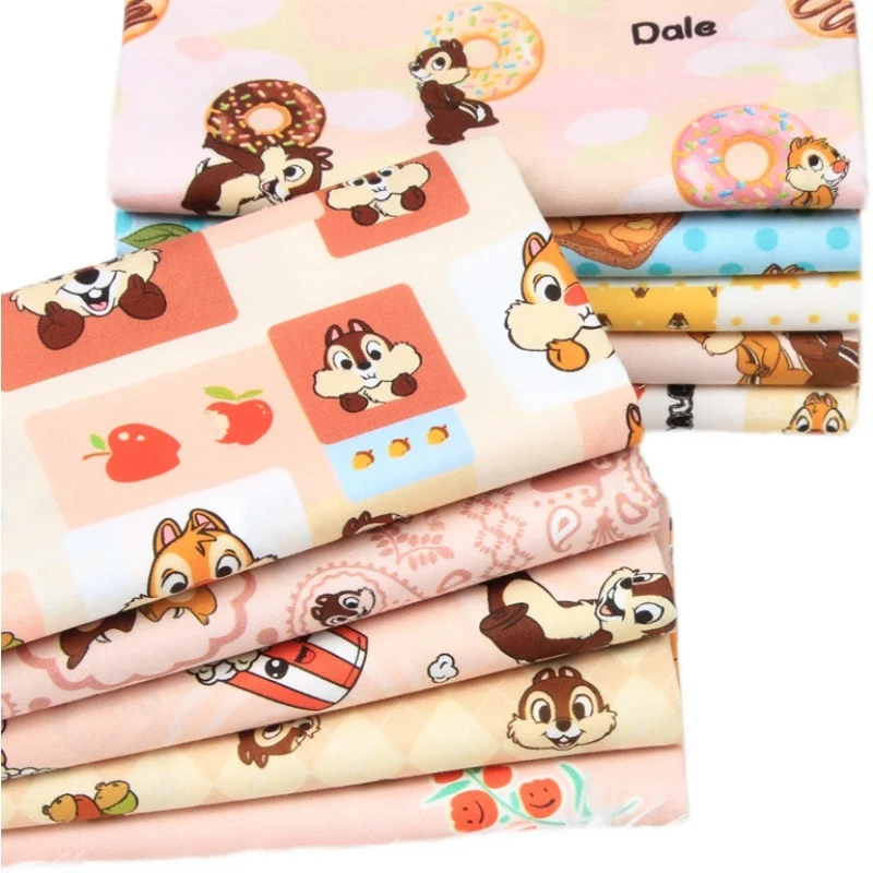 Tela de Disney con estampado de dibujos animados, costura de telas ...