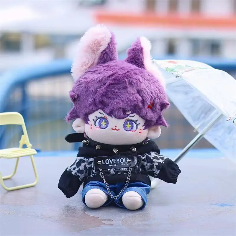 20cm VTuber Shoto Anime Figures Cosplay Dress Up Cotton Doll Kawaii ...