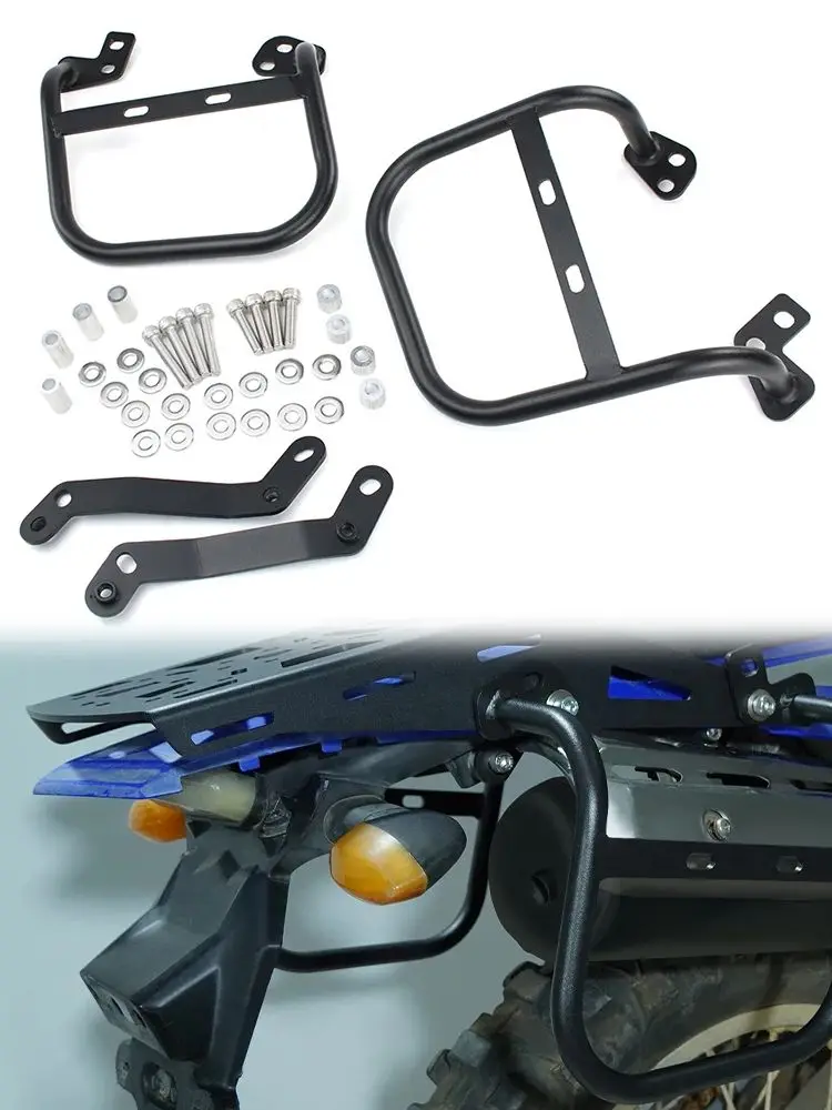 Motorcycle-Side-Rack-Saddle-Bag-Support-Bar-Mount-Brackets-Fit-For ...