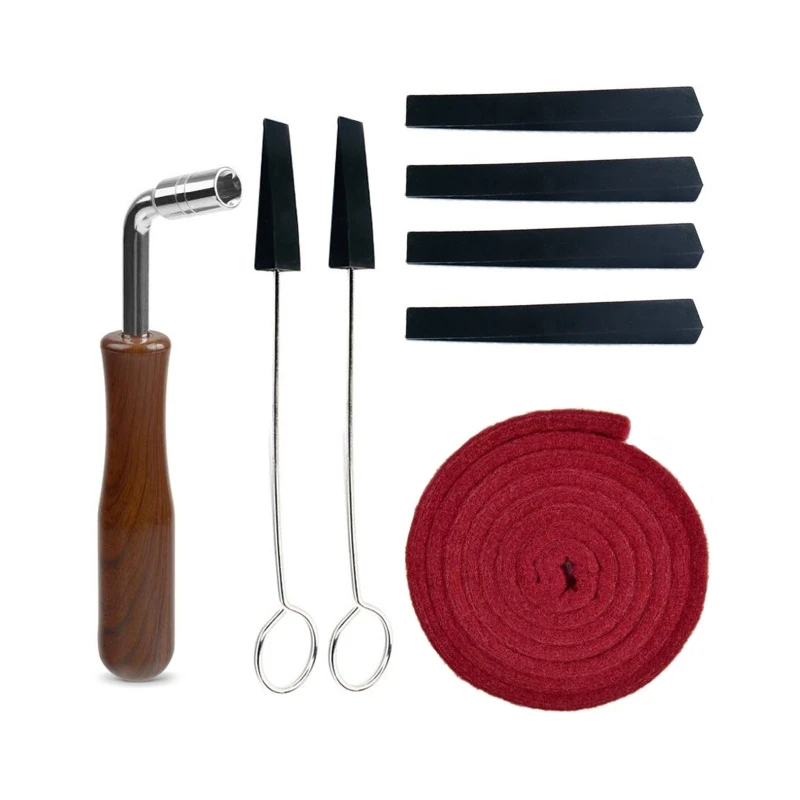 Piano-Tuning-Wrench-Hammer-Mutes-8Pieces-Pack-DIY-Piano-Tuning-Tools ...