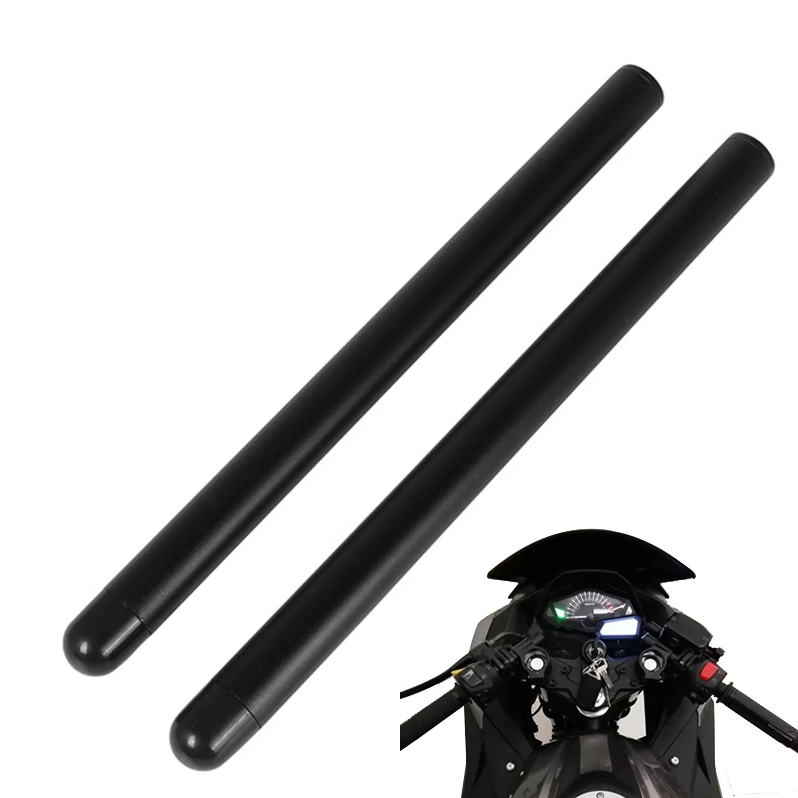 Universal-Motorcycle-Handlebar-Accessories-Tube-Carbon-Fiber-22mm ...