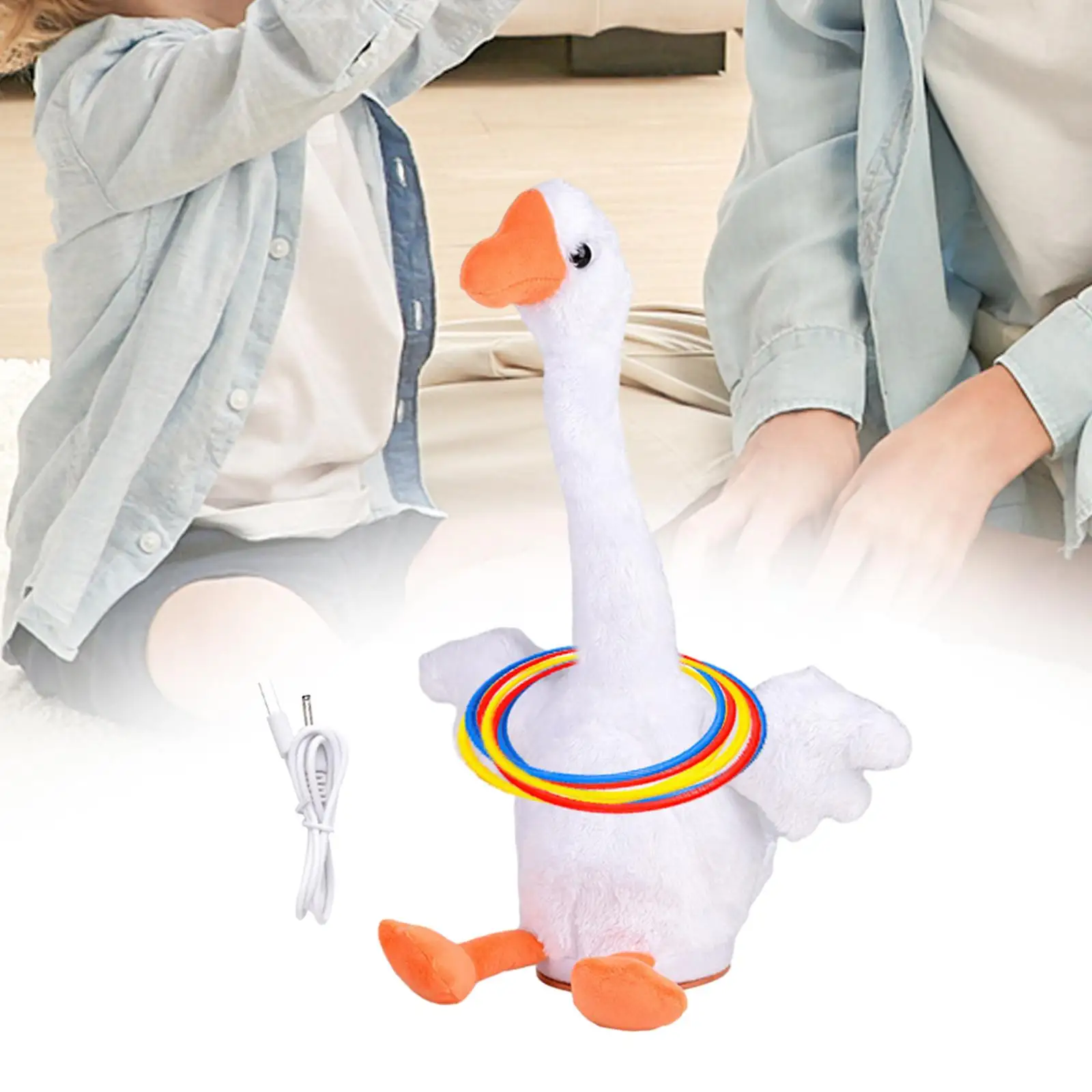 Carnival Game Interactive Toy Throw Collar Toy Role Game Goose Ring ...