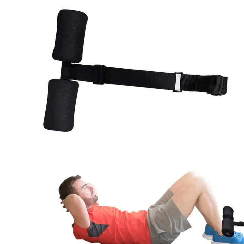 Hamstring-Exercise-Assisted-Machine-Nordic-Curl-Style-Ankle-Bar-Feet ...