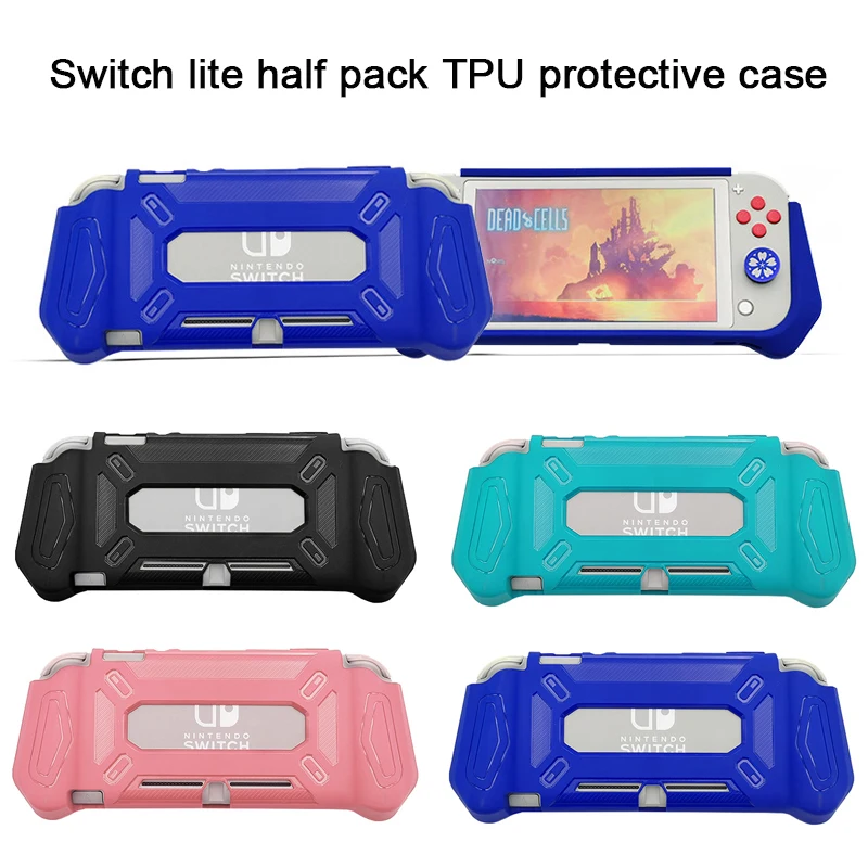 For-Nintendo-switch-lite-TPU-protective-case-half-pack-switch-lite-soft ...