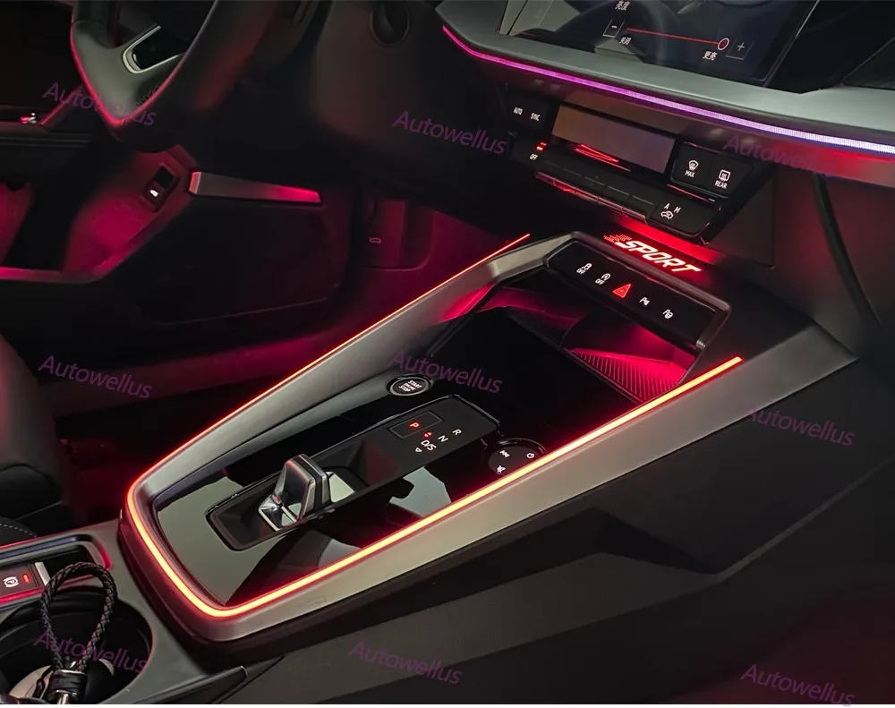 for Audi A3 2021, 2022, 2023, 2024 Ambient Lighting Package, Ambient ...