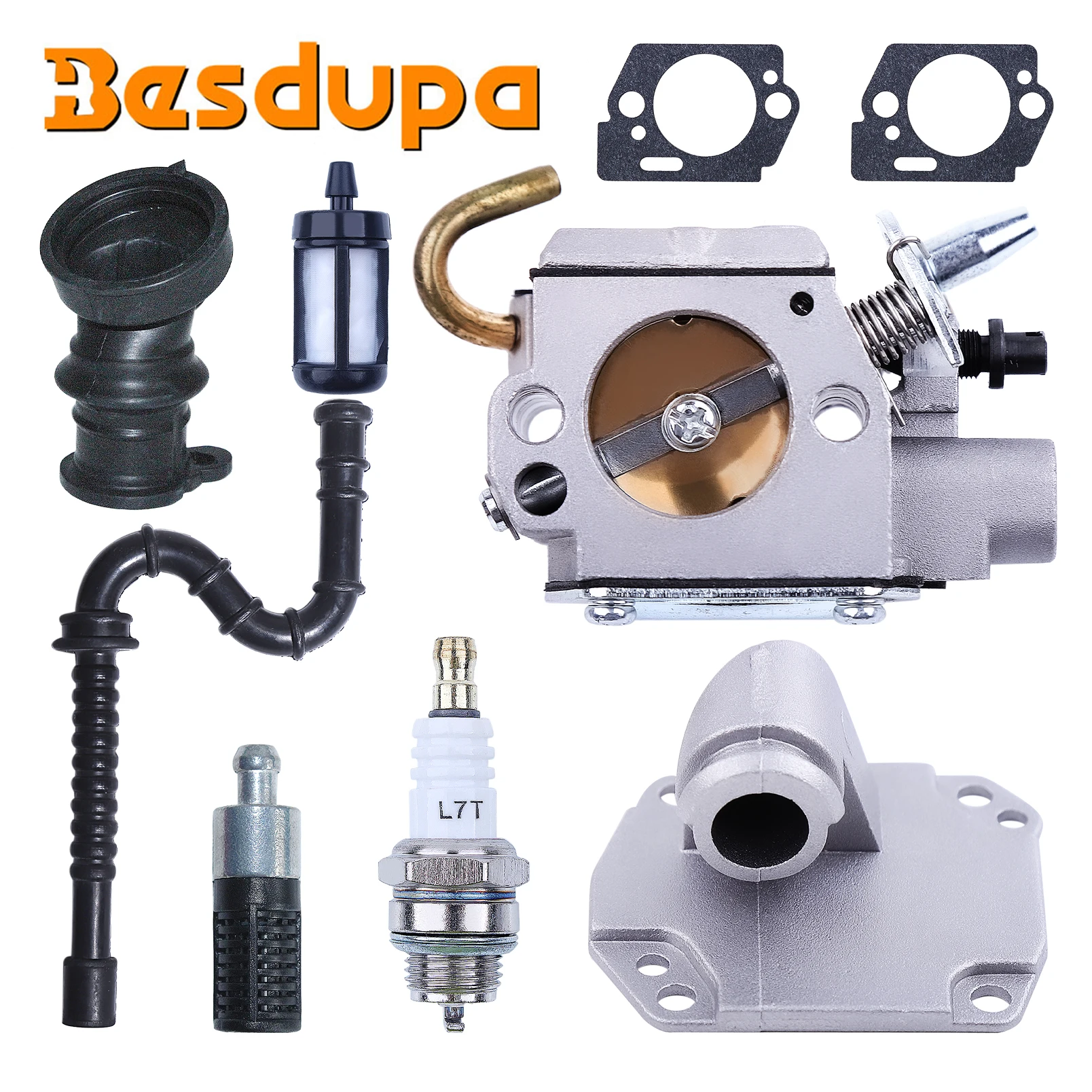 Chainsaw Carburetor Kit For Stihl MS270 MS280 MS 270C 280C with Spark ...