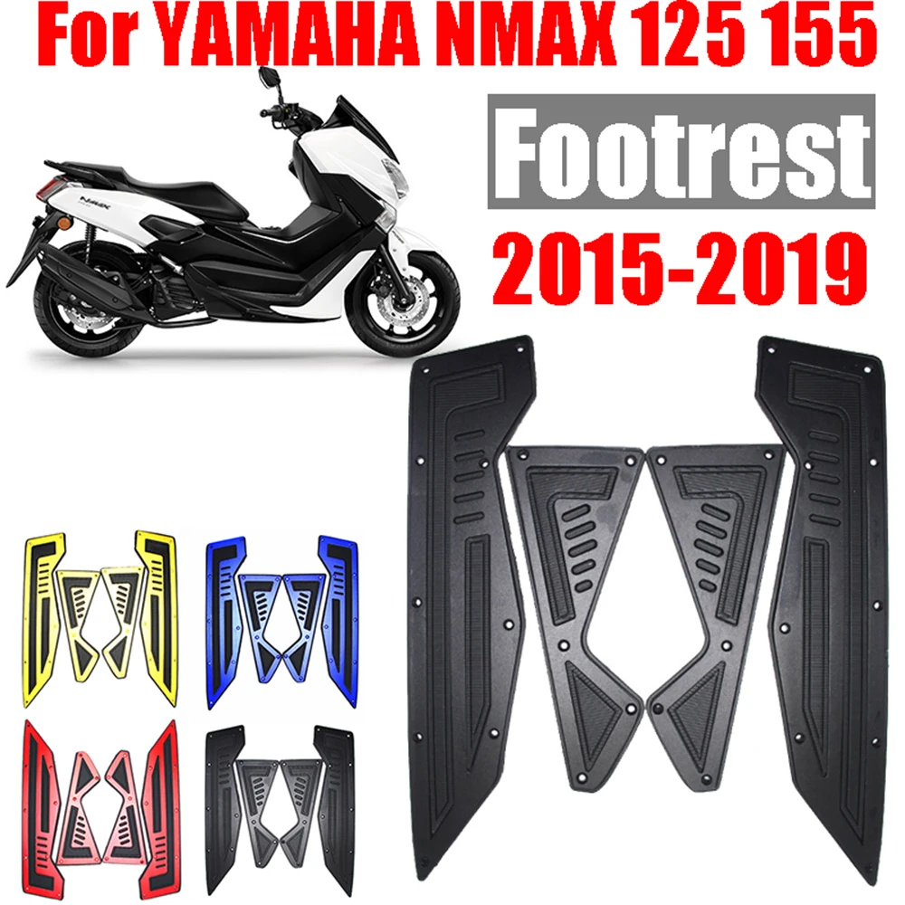 Motorcycle-Footboard-Steps-Foot-Rest-Board-Footrest-Pegs-Plate-Pads-For ...