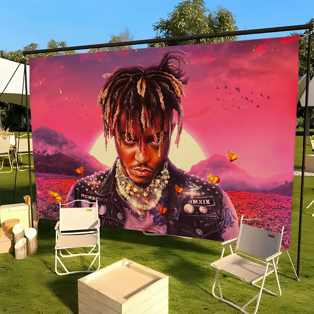 American rapper J-Juice WRLD flag For Picnic Party Camping Banner ...
