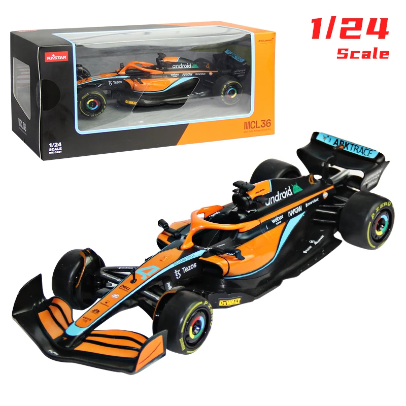 1-24-Scale-2022-F1-McLaren-MCL36-4-Lando-Norris-Formula-1-Racing-Static ...