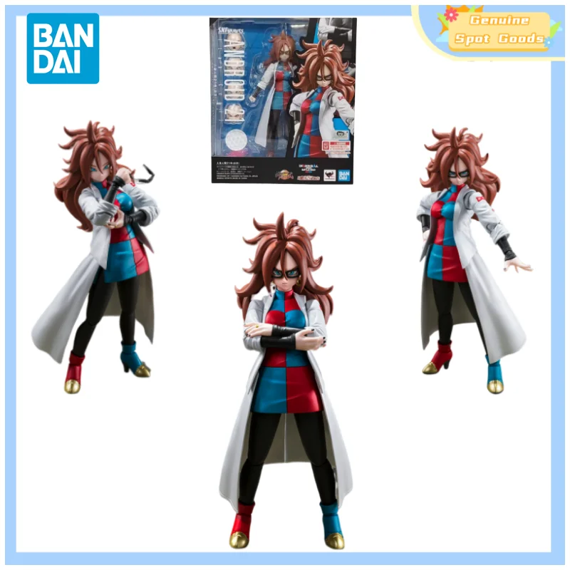 Genuine-Bandai-Dragon-Ball-SHF-Android-21-White-Clothes-Anime-Action ...
