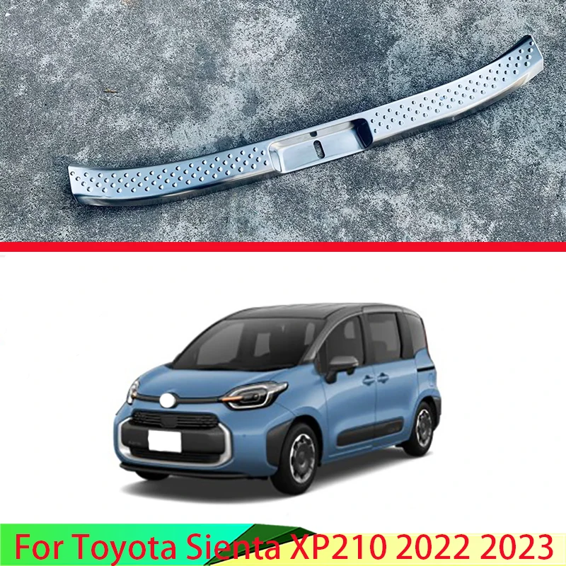 For-Toyota-Sienta-XP210-2022-2023-Car-Accessories-Stainless-Steel-Rear ...