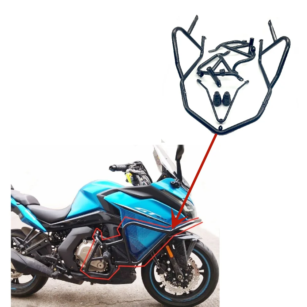 Motorcycle-Engine-Bumper-Guard-Crash-Bars-Protector-for-CFMOTO-400GT ...