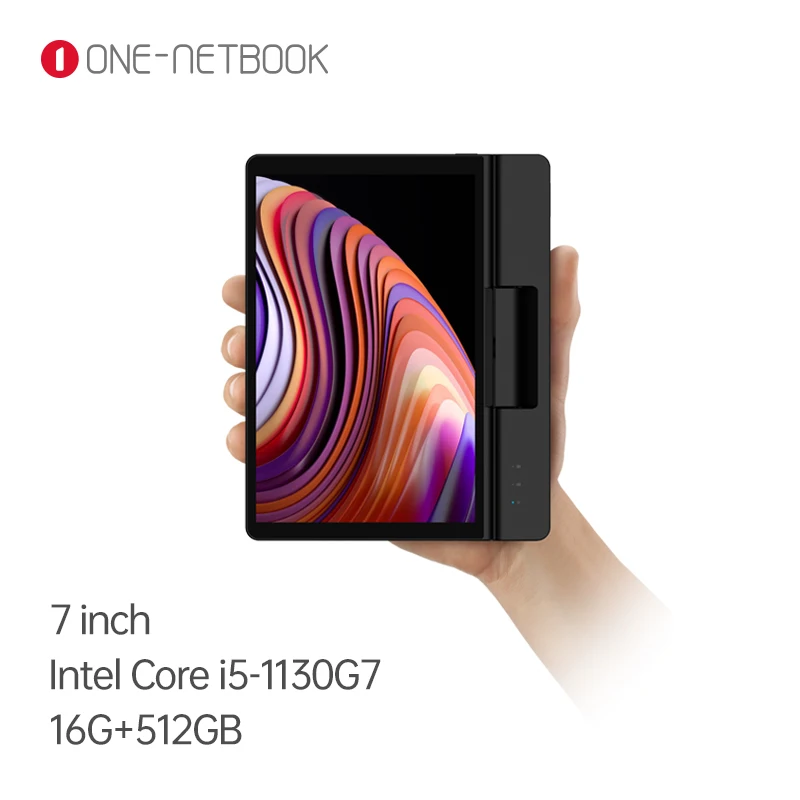 One netbook 7" IPS 1200P A1 Pro Handheld Laptop Gen11 Intel Core i5 ...