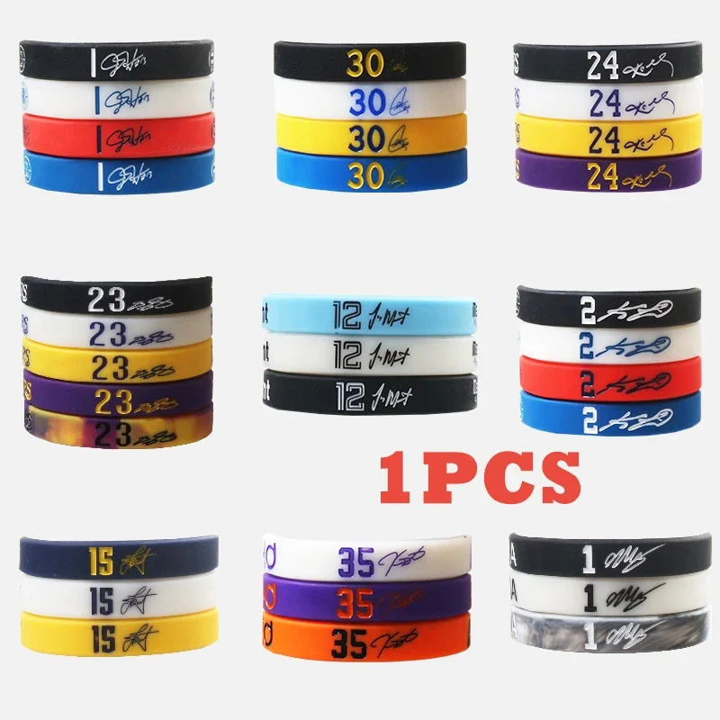 Silicone-Basquete-Jogador-Pulseiras-Esportes-J-ias-Presente-rea ...