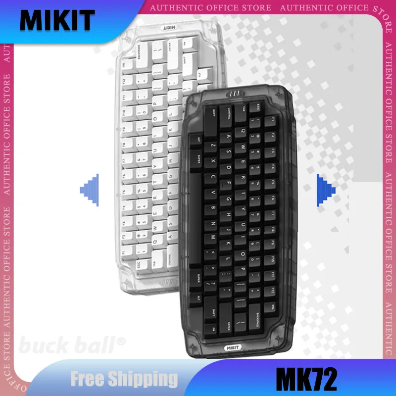 MIKIT-MK72-Gamer-Mechanical-Keyboard-72-Key-Hot-Swap-3-Mode-Wireless-2 ...