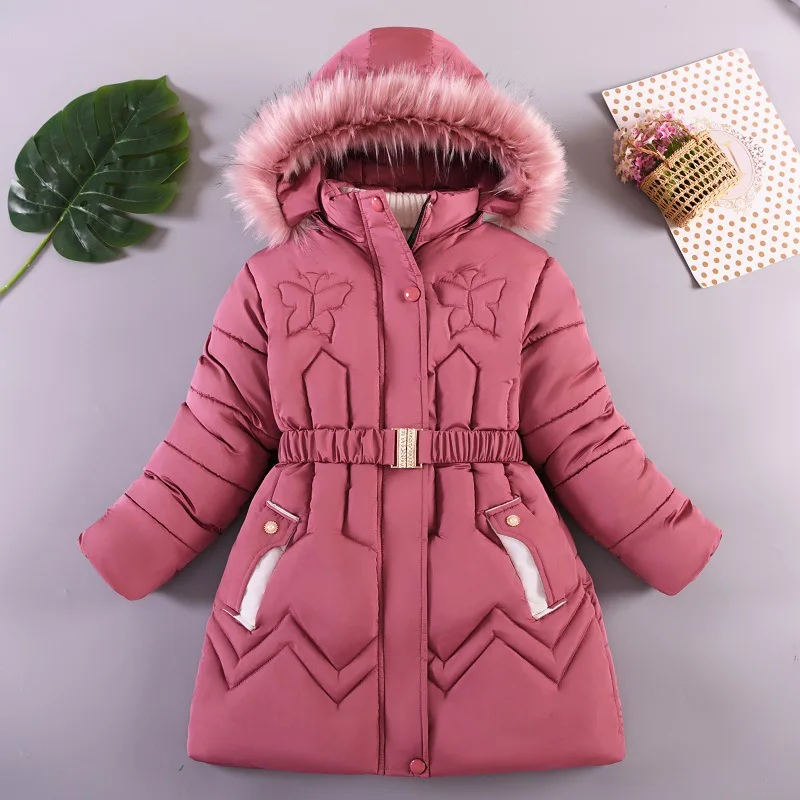 6-8-10-12-Years-Teen-Girls-Jacket-Winter-New-Fashion-Butterfly-Princess ...