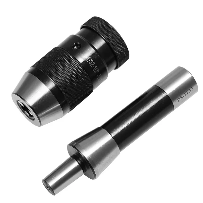 1-32-1-2-Inch-JT33-Self-locking-Drill-Chuck-with-R8-JT33-Drill ...